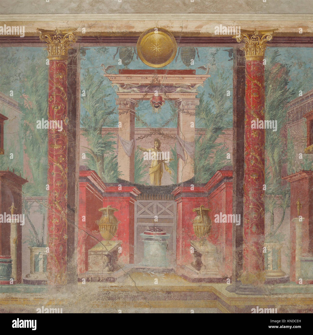 This cubiculum (bedroom) from the Villa of P. Fannius Synistor at ...