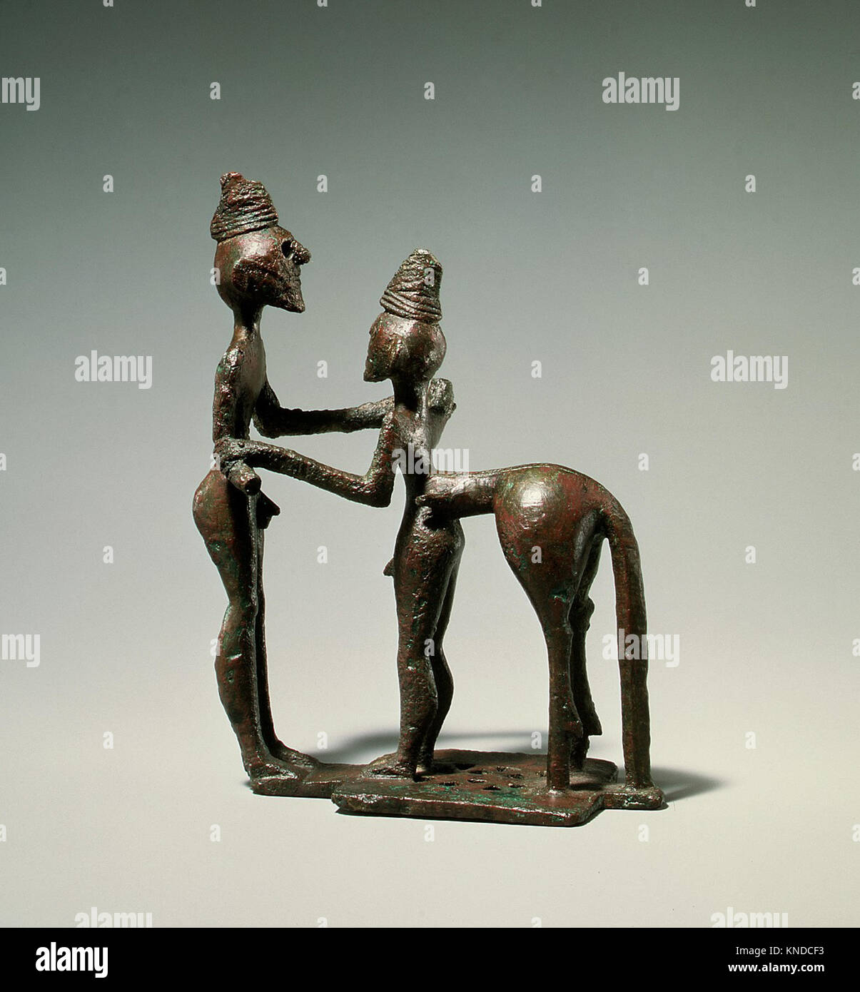 Bronze man and centaur MET gr17.190.2072.R 249228 Stock Photo - Alamy