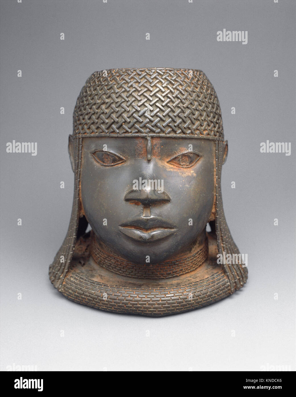 This head sculpture represents an Oba, a king in the Benin Kingdom. The ...