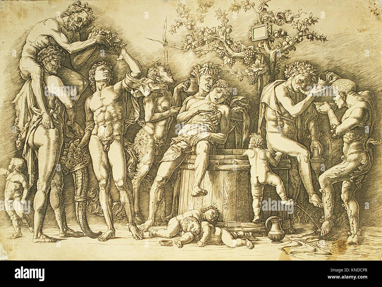 Bacchanalia roman festival hi-res stock photography and images - Alamy