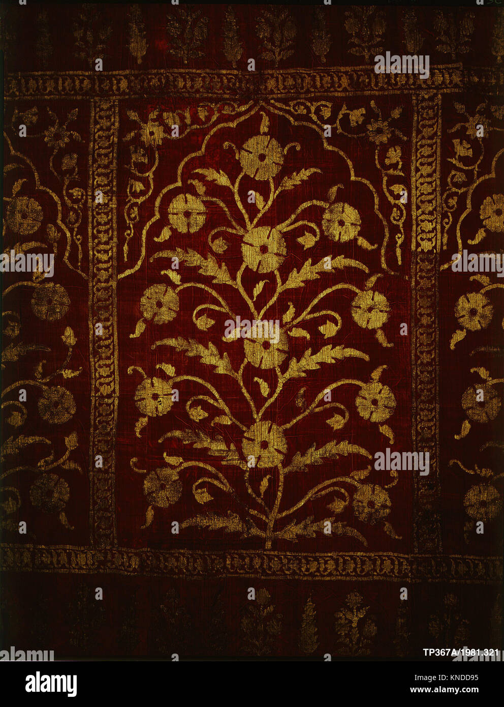 The 'Floral Tent Panel' is a decorative textile from the MET collection ...