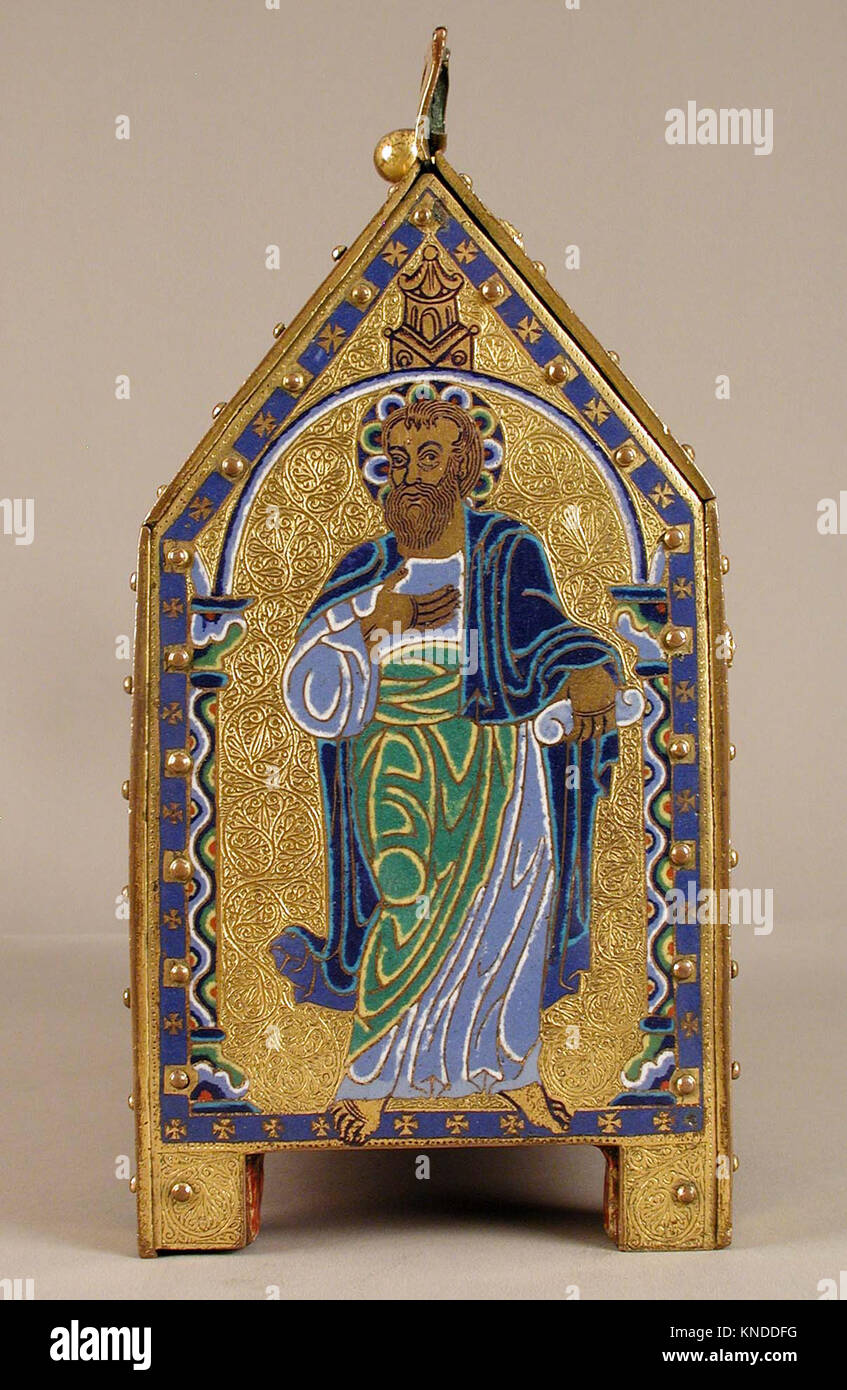 This French chasse from 1180-1190 demonstrates medieval metalwork with ...