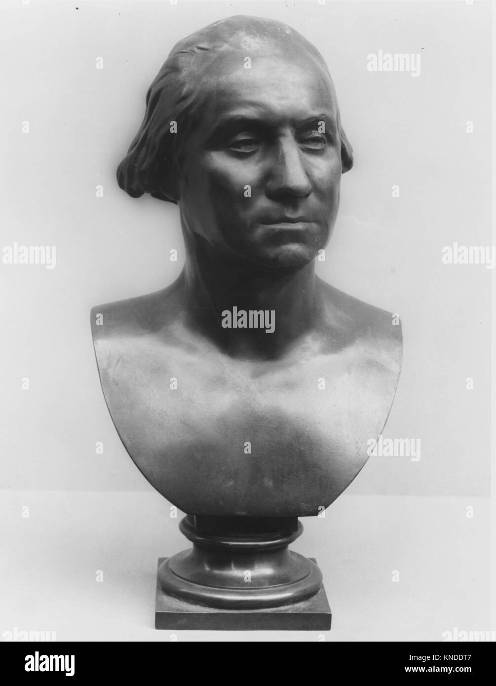 This portrait of George Washington presents the first U.S. president ...