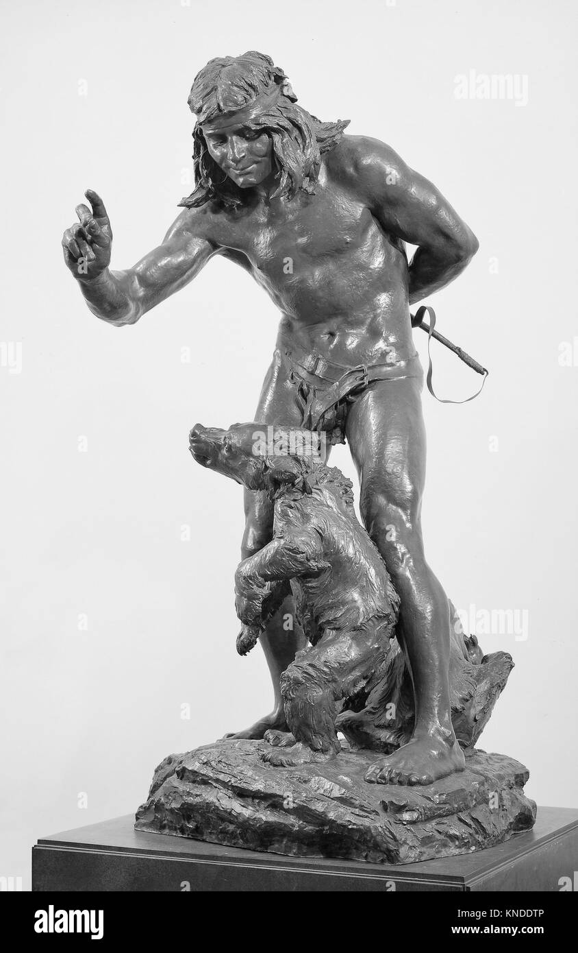 The Bohemian Bear Tamer depicts an individual with a trained bear, a ...