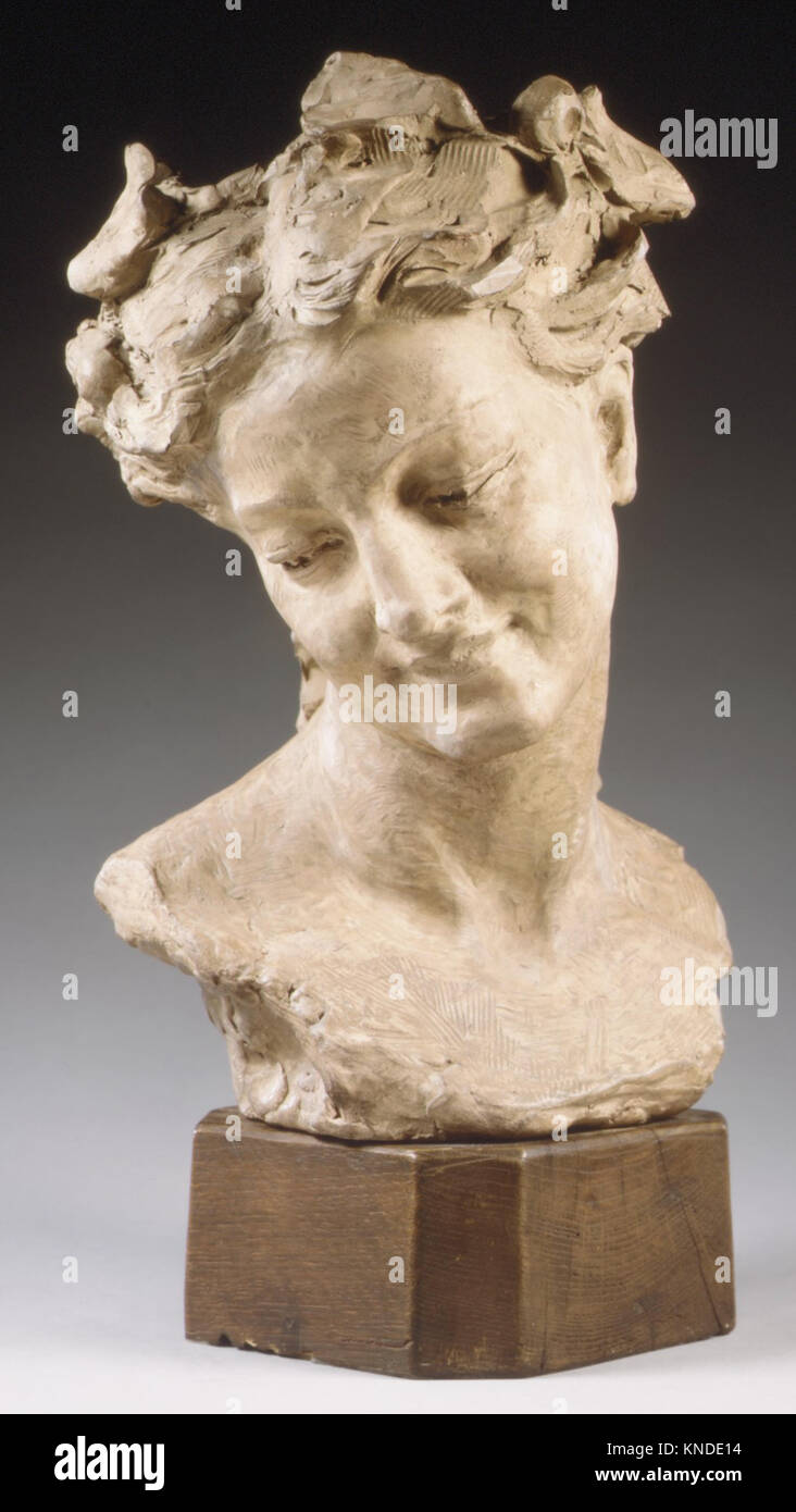 This sculpture of a Bacchante, a follower of Bacchus, depicts the ...