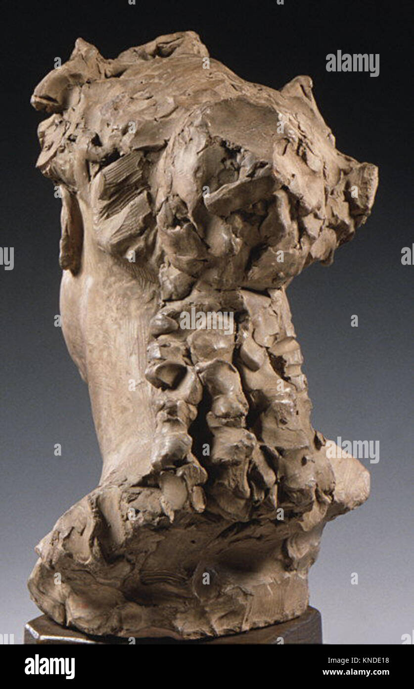The Bacchante is depicted with lowered eyes, symbolizing a moment of ...