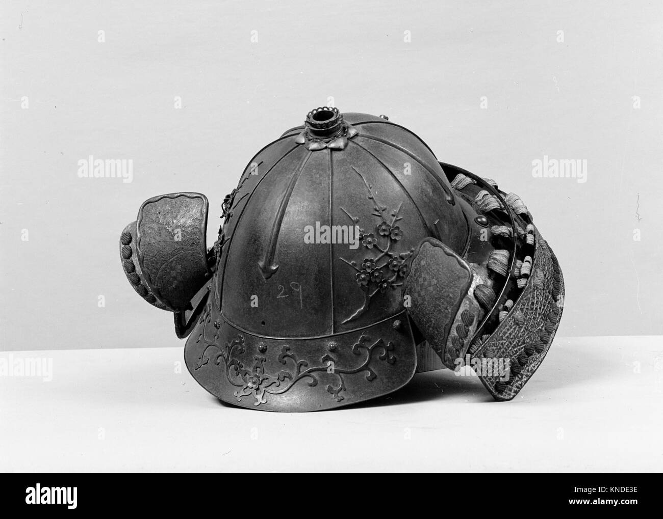 This kabuto helmet is a traditional Japanese piece, part of a samuraiâ ...