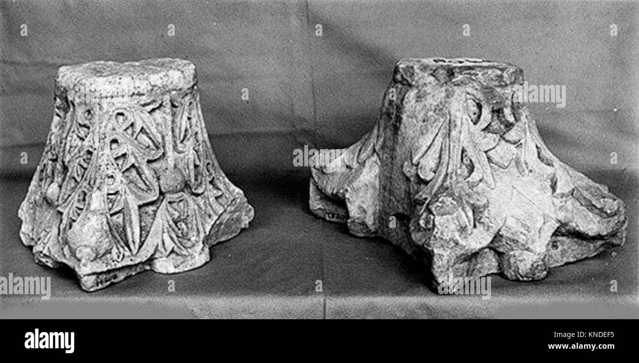 This capital, likely part of a column or architectural structure ...