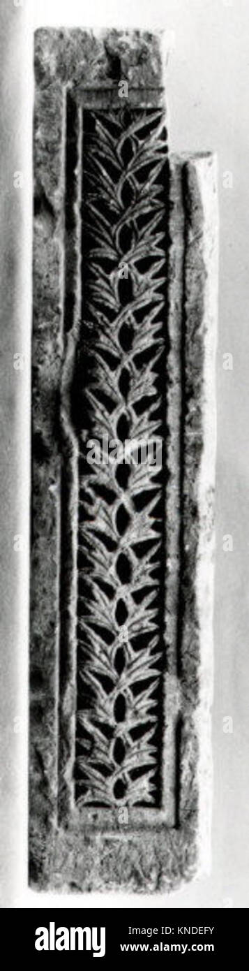 This fragment represents a piece of an ancient object, providing ...