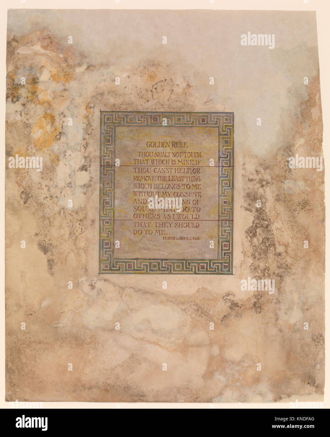 This design for a mausoleum window offers insight into architectural ...