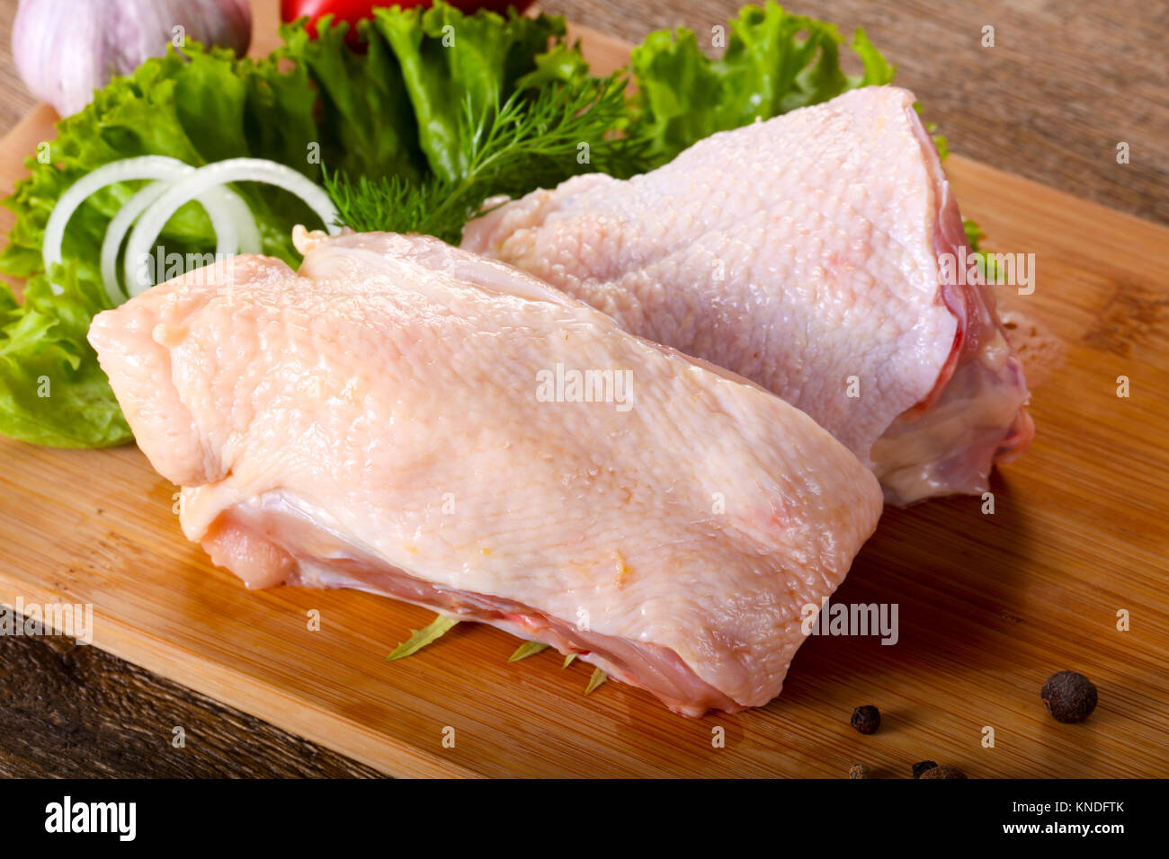 Raw chicken parts hi-res stock photography and images - Alamy