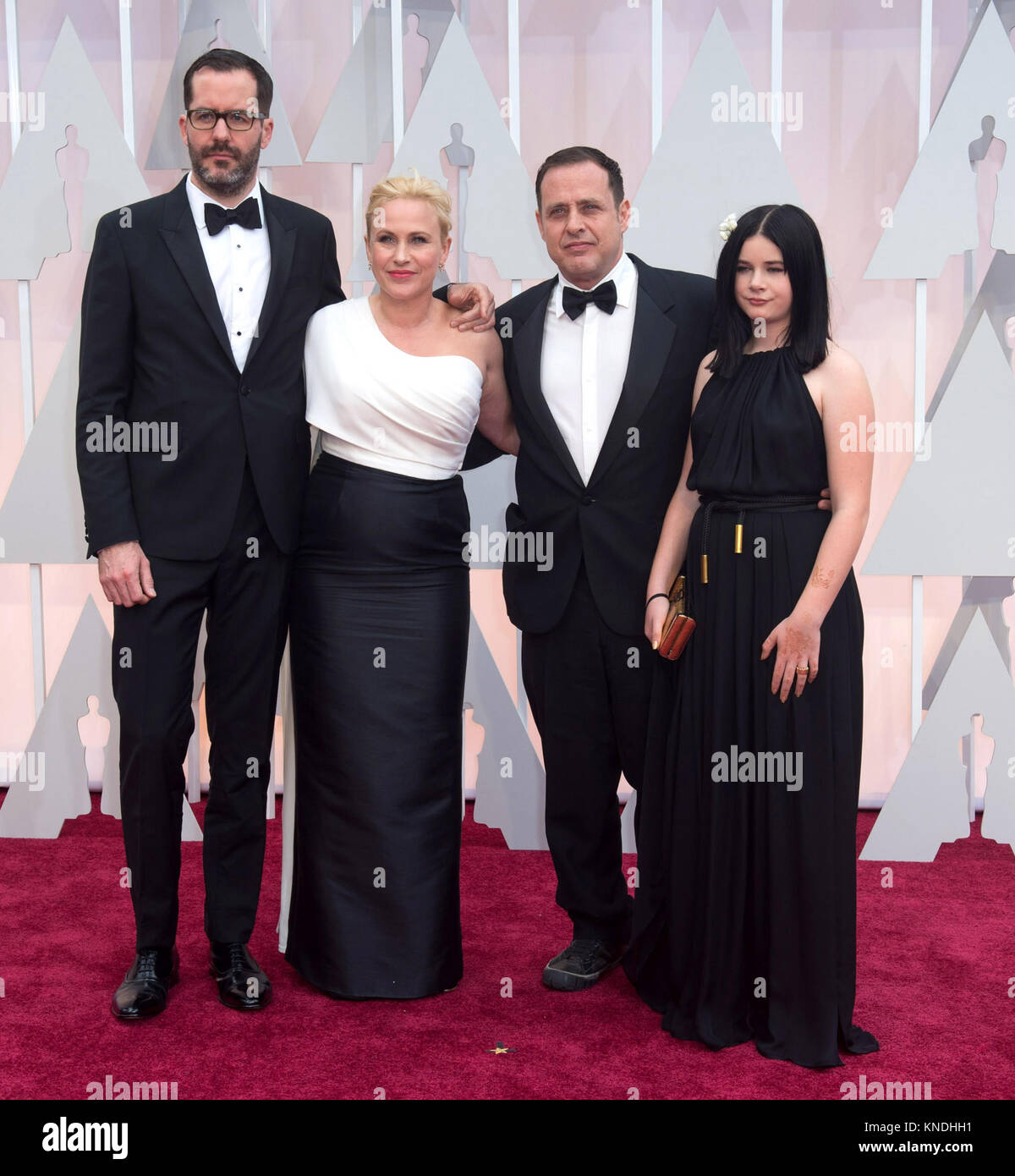 HOLLYWOOD, CA - FEBRUARY 22: Eric White, Patricia Arquette, Richmond ...