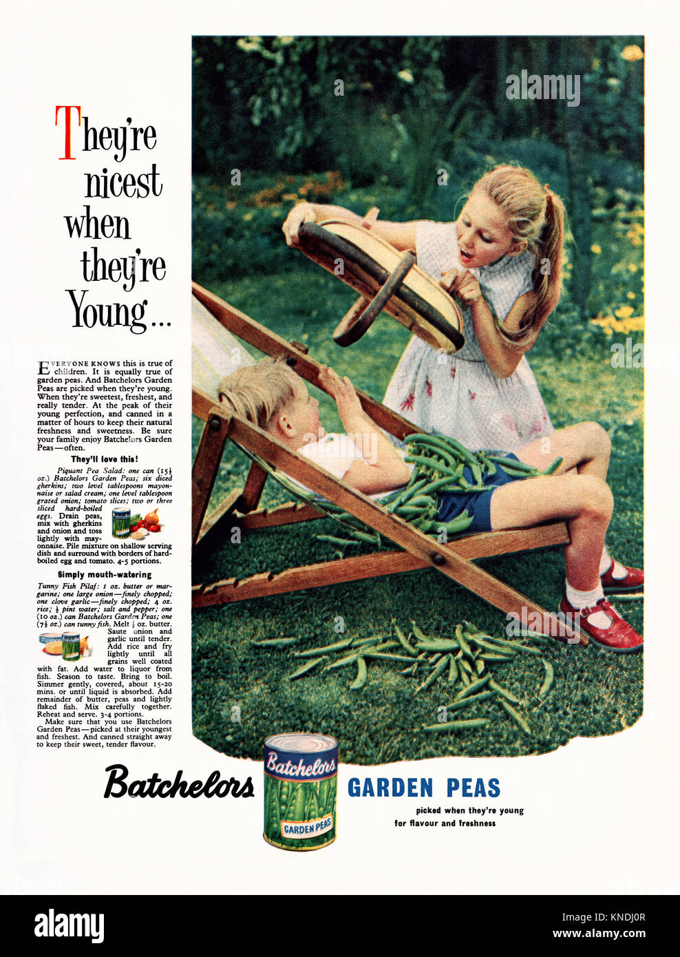 1950s garden children hi-res stock photography and images - Alamy