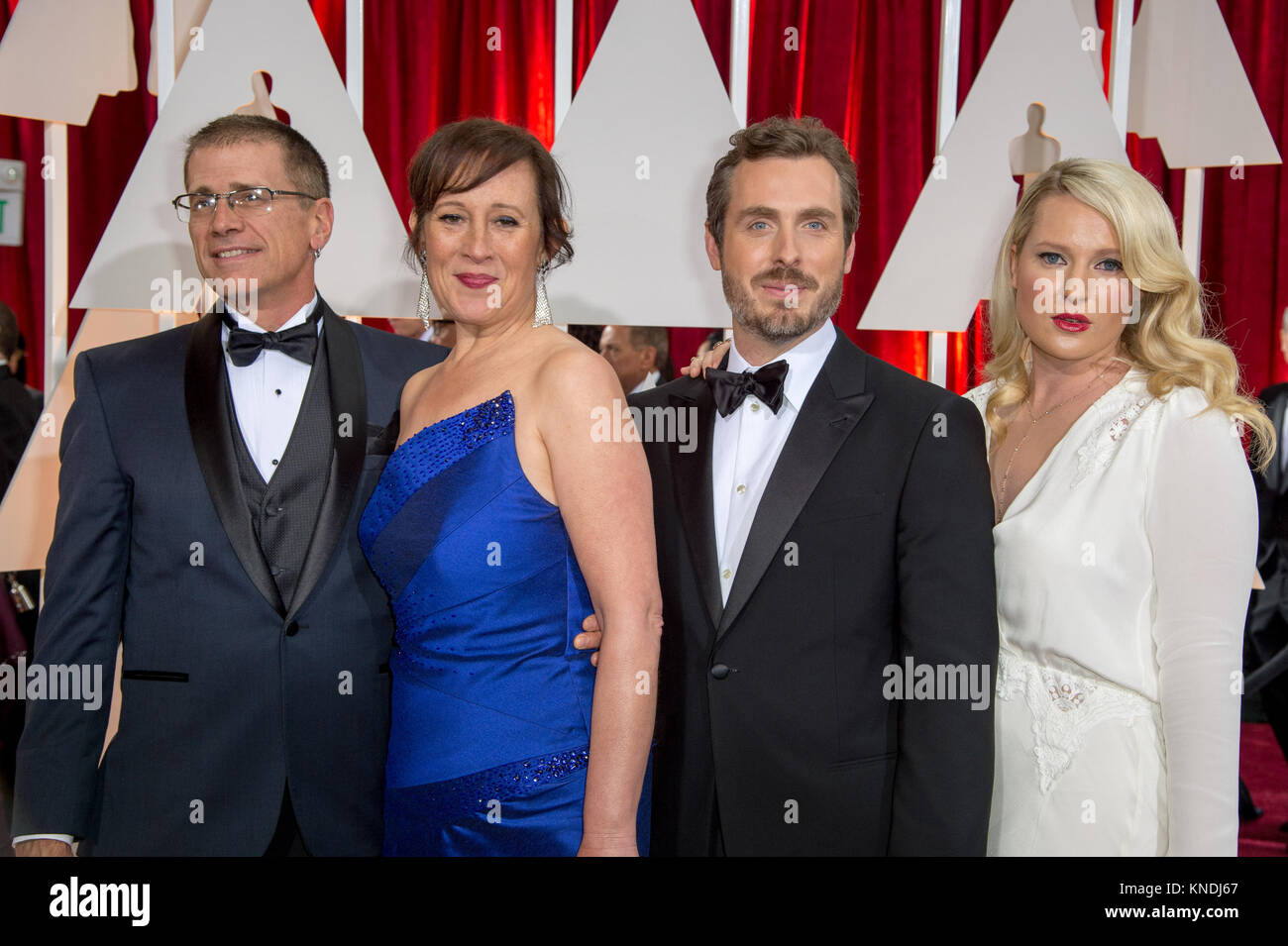 HOLLYWOOD, CA - FEBRUARY 22: Kristina Reed and Patrick Osborne attendst ...
