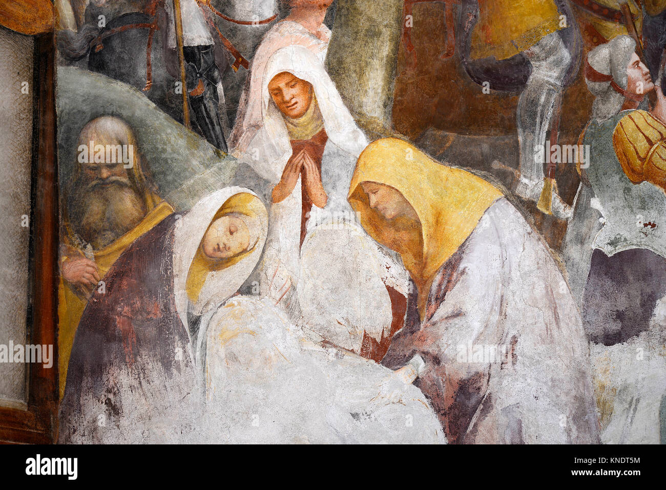 Italy S.Daniele del Friuli Church of S. Antonio Abate. Cycle of ...