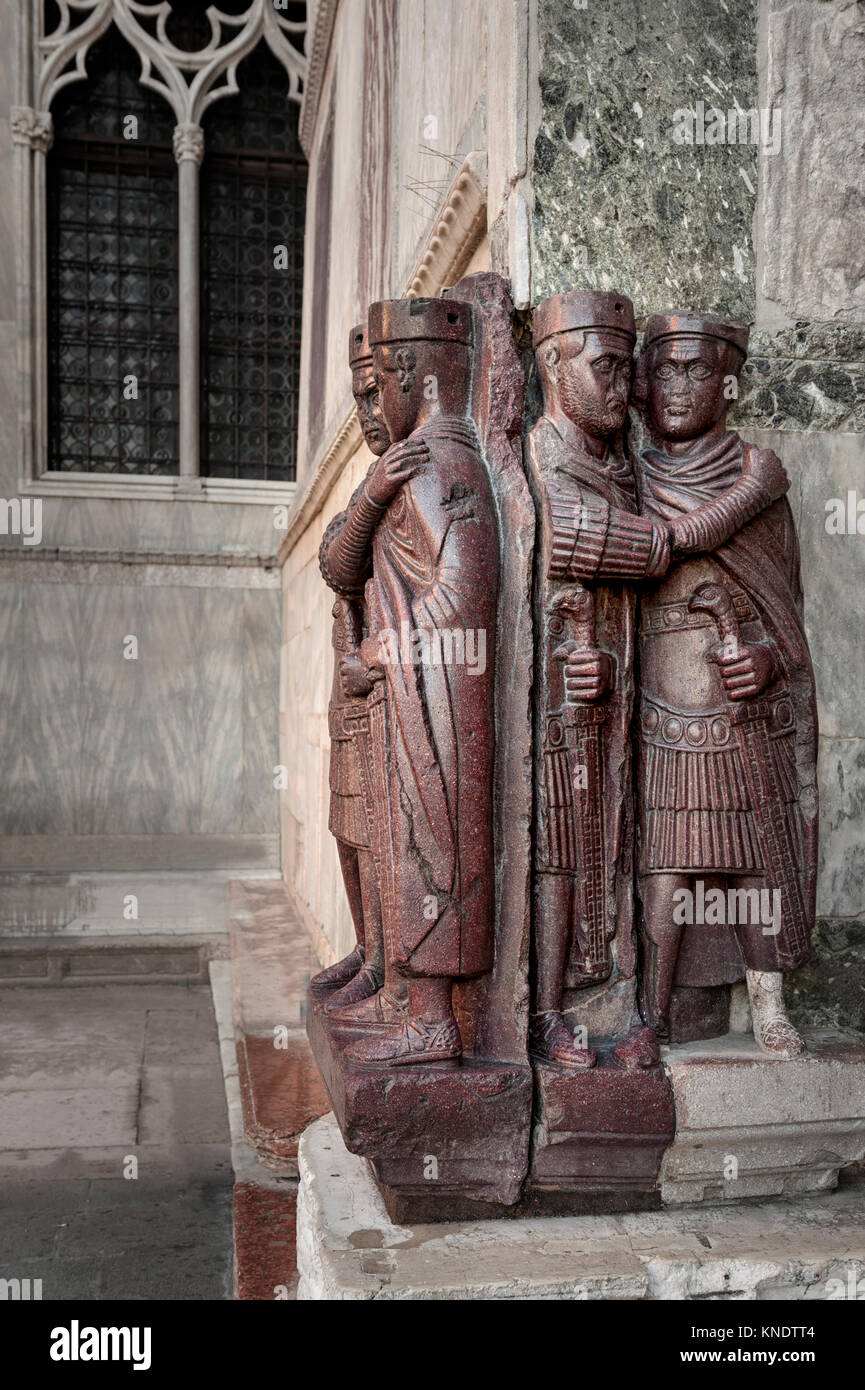 Portrait of the Four Tetrarchs St Marks Venice Stock Photo - Alamy