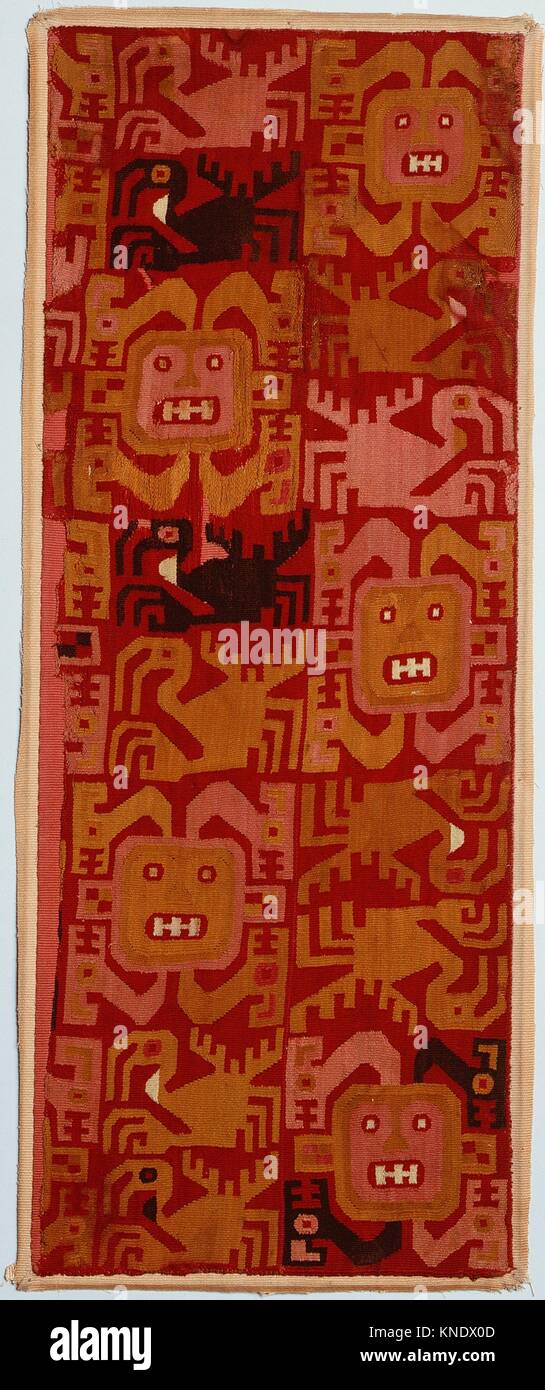 Textile Fragment. Date: 4th-6th century; Geography: Peru; Culture ...