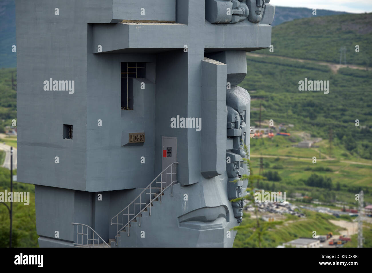 The Mask of Sorrow in Magadan, the capital city of Kolyma, which ...