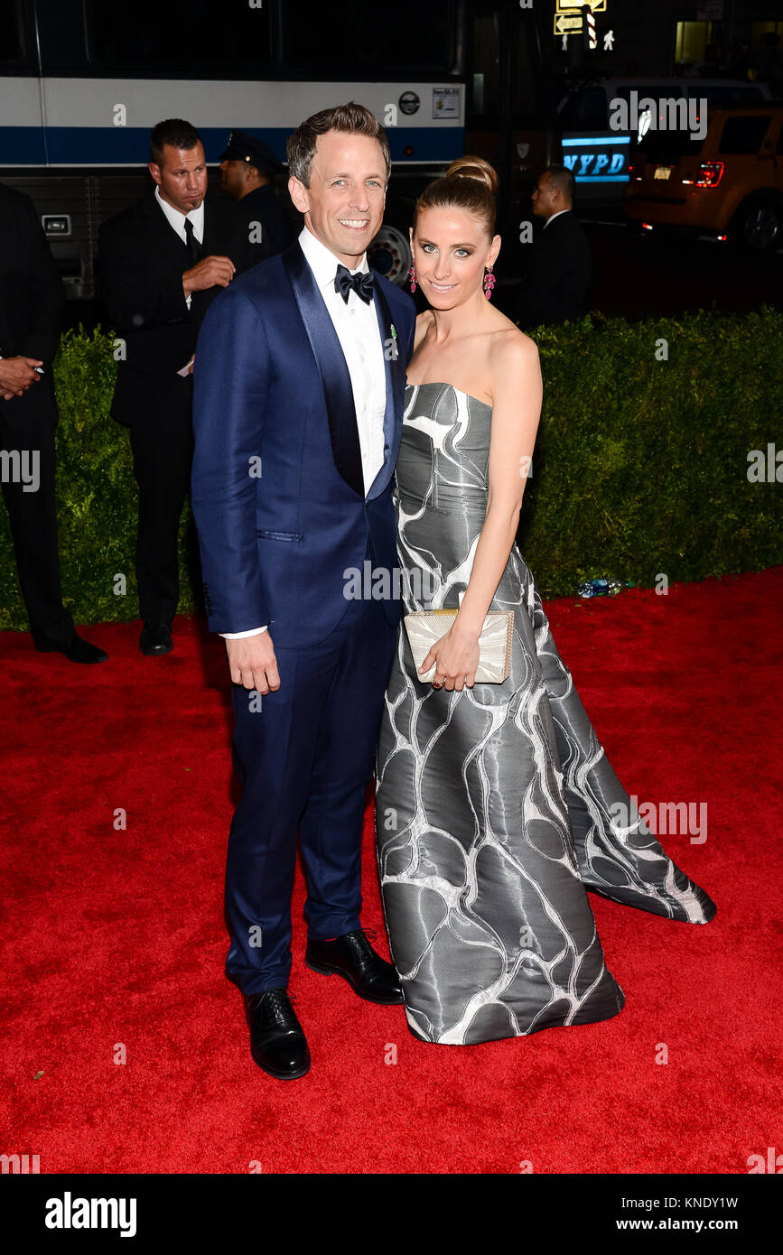 NEW YORK, NY - MAY 04: Seth Meyers, Alexi Ashe attends the 'China ...