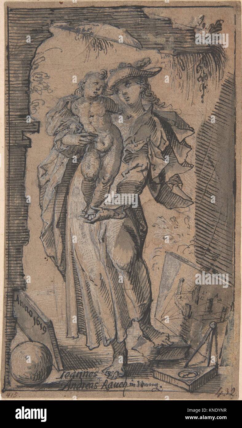 Allegory of Sculpture. Artist: Johann Andreas Rauch (Swiss, active ...