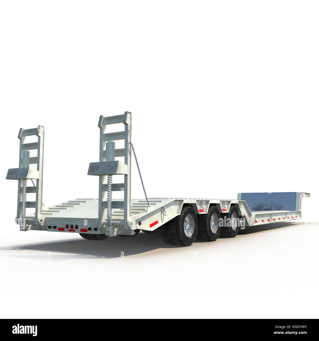 Lowboy trailer hi-res stock photography and images - Alamy