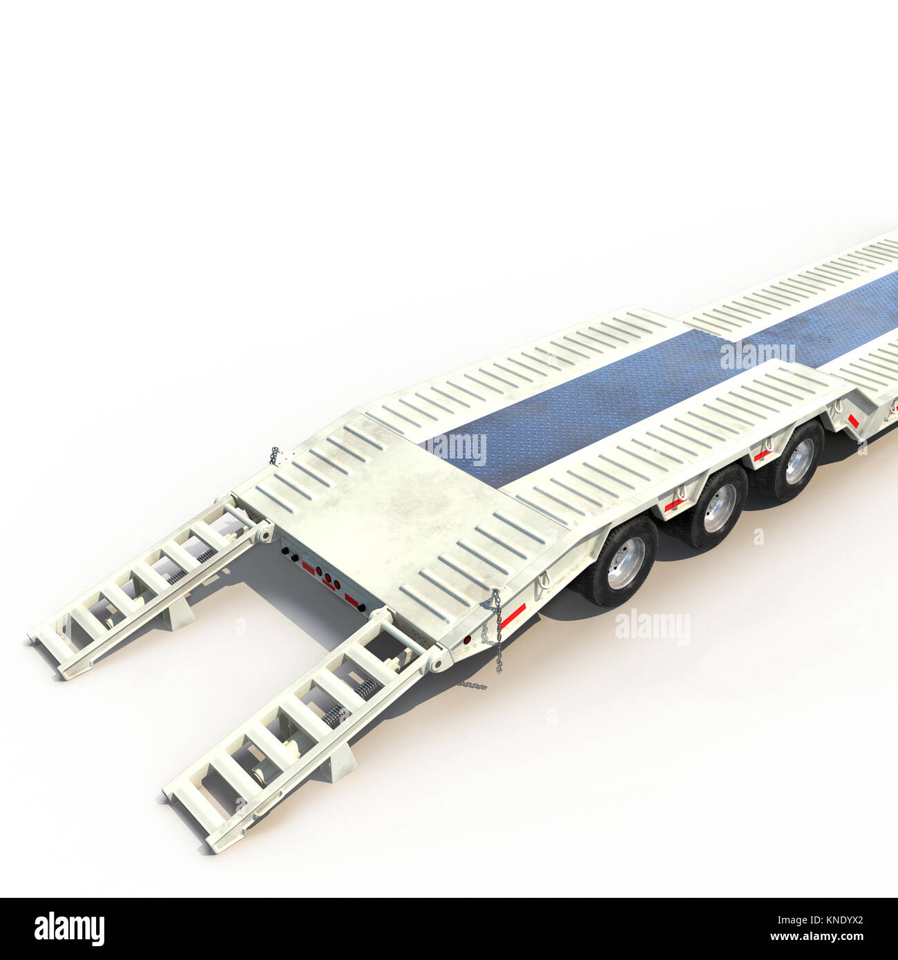 Lowboy trailer hi-res stock photography and images - Alamy