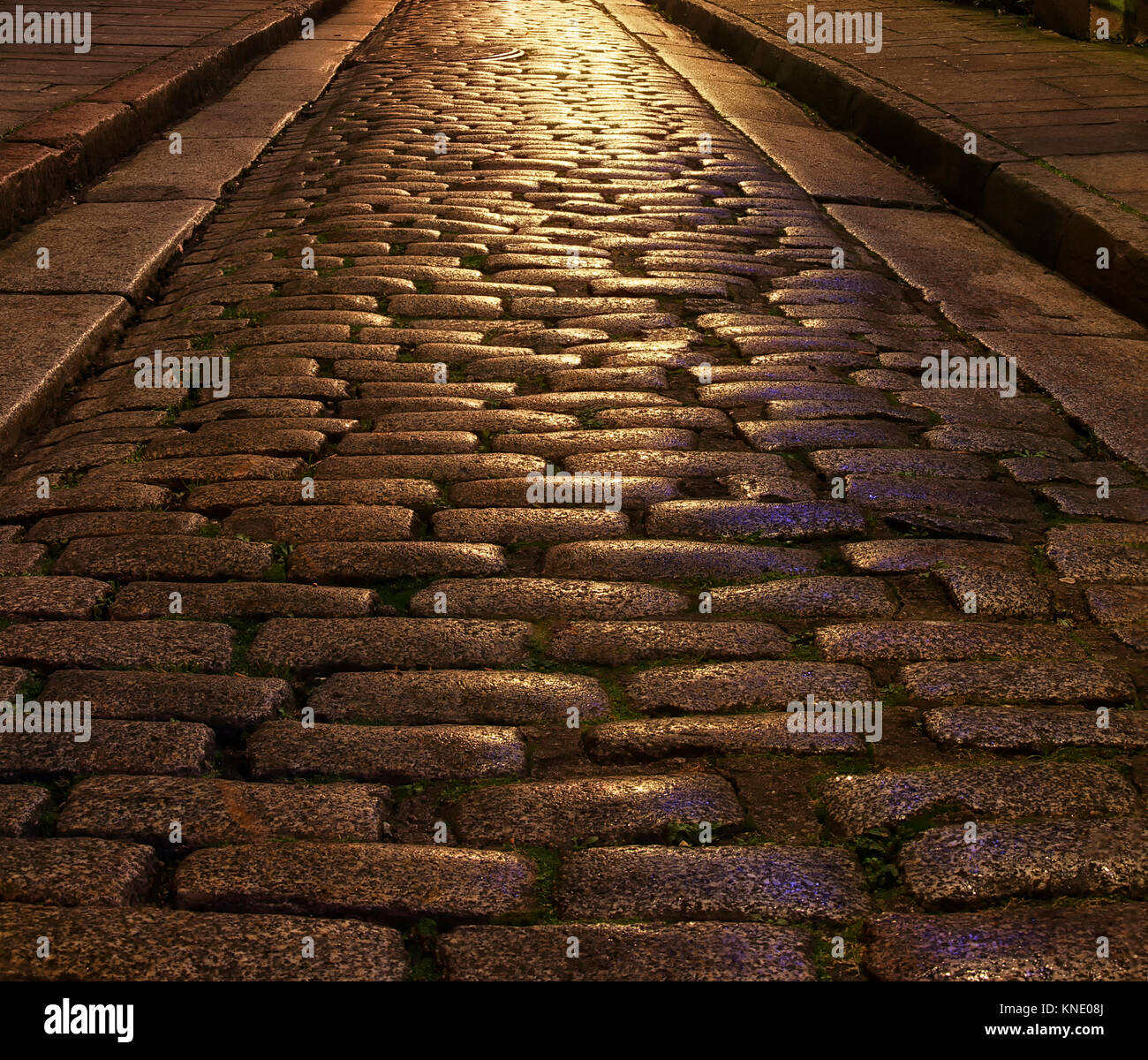 Centuries old cobblestones Stock Photo - Alamy