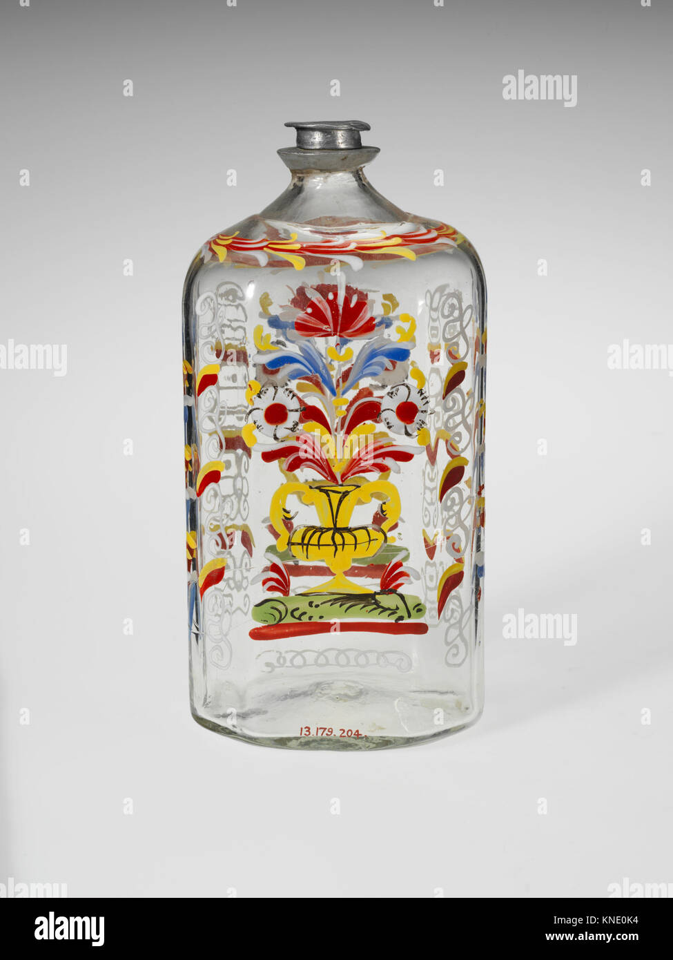 Bottle MET DP243696 633 Maker: Possibly Sebastian Witmer, Bottle, 1763 ...