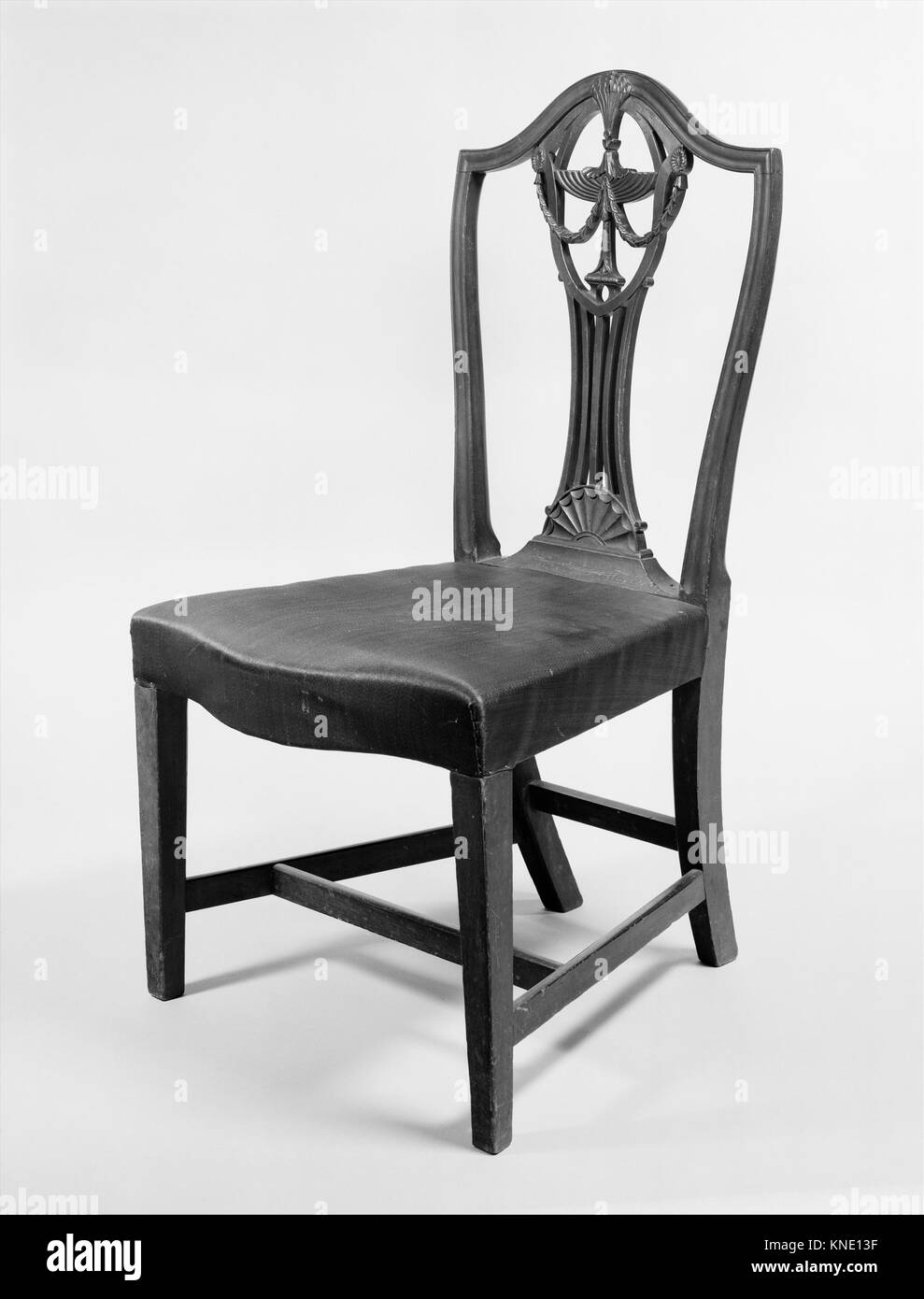 Mahogany wood chair Black and White Stock Photos & Images - Alamy