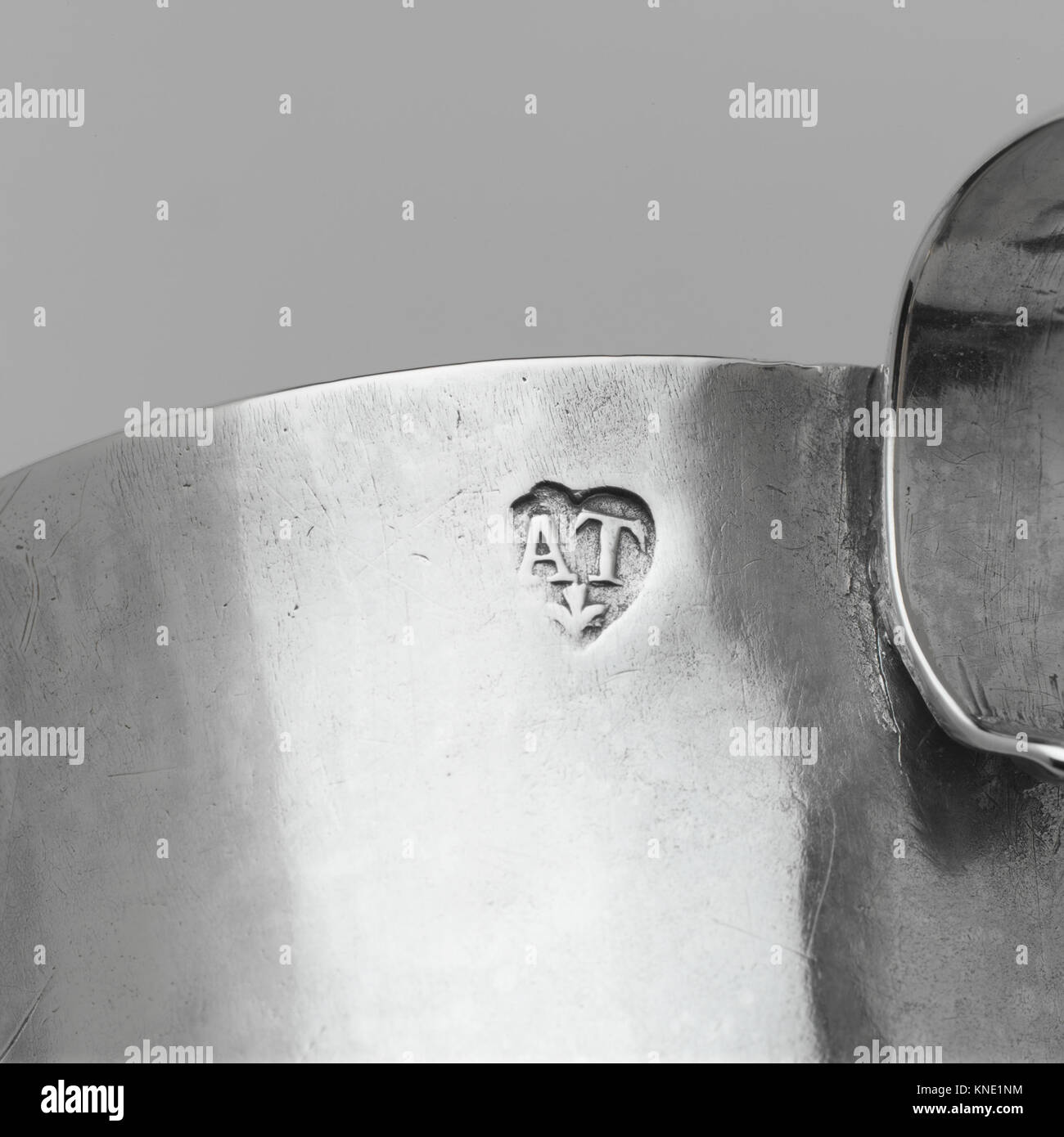 This silver cup, crafted by Andrew Tyler between 1715 and 1725, is an ...