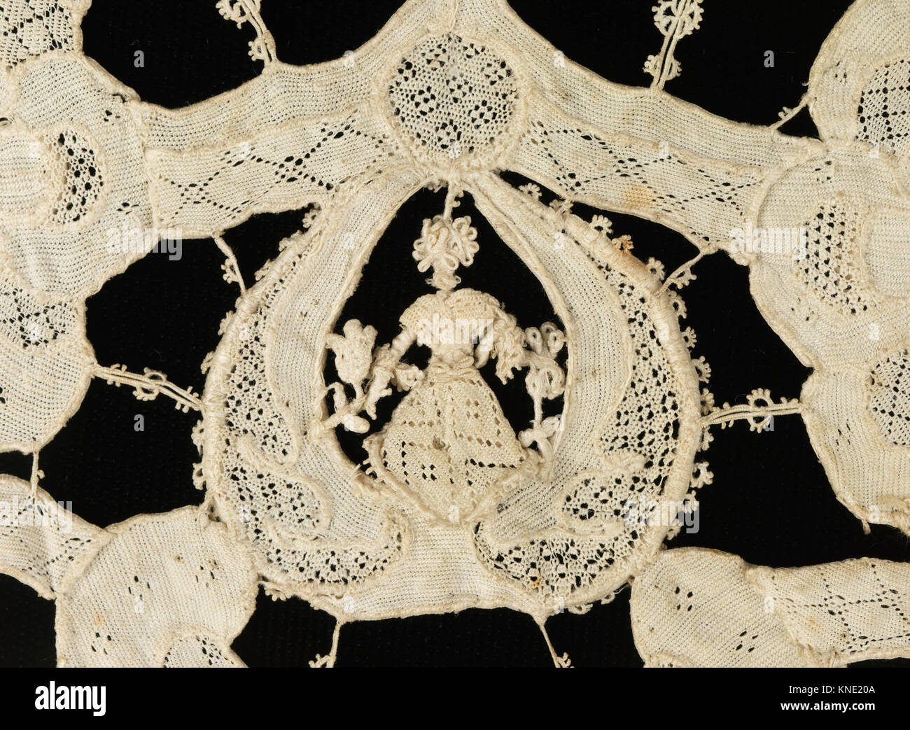 This historical collar is a fine example of period fashion, designed ...