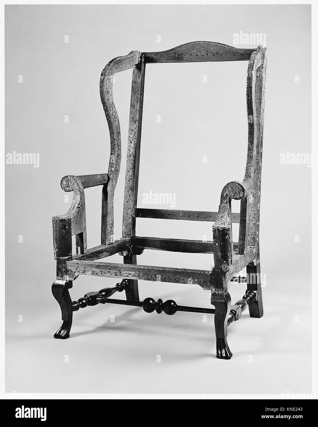 This easy chair, housed in the MET, exemplifies 19th-century furniture ...