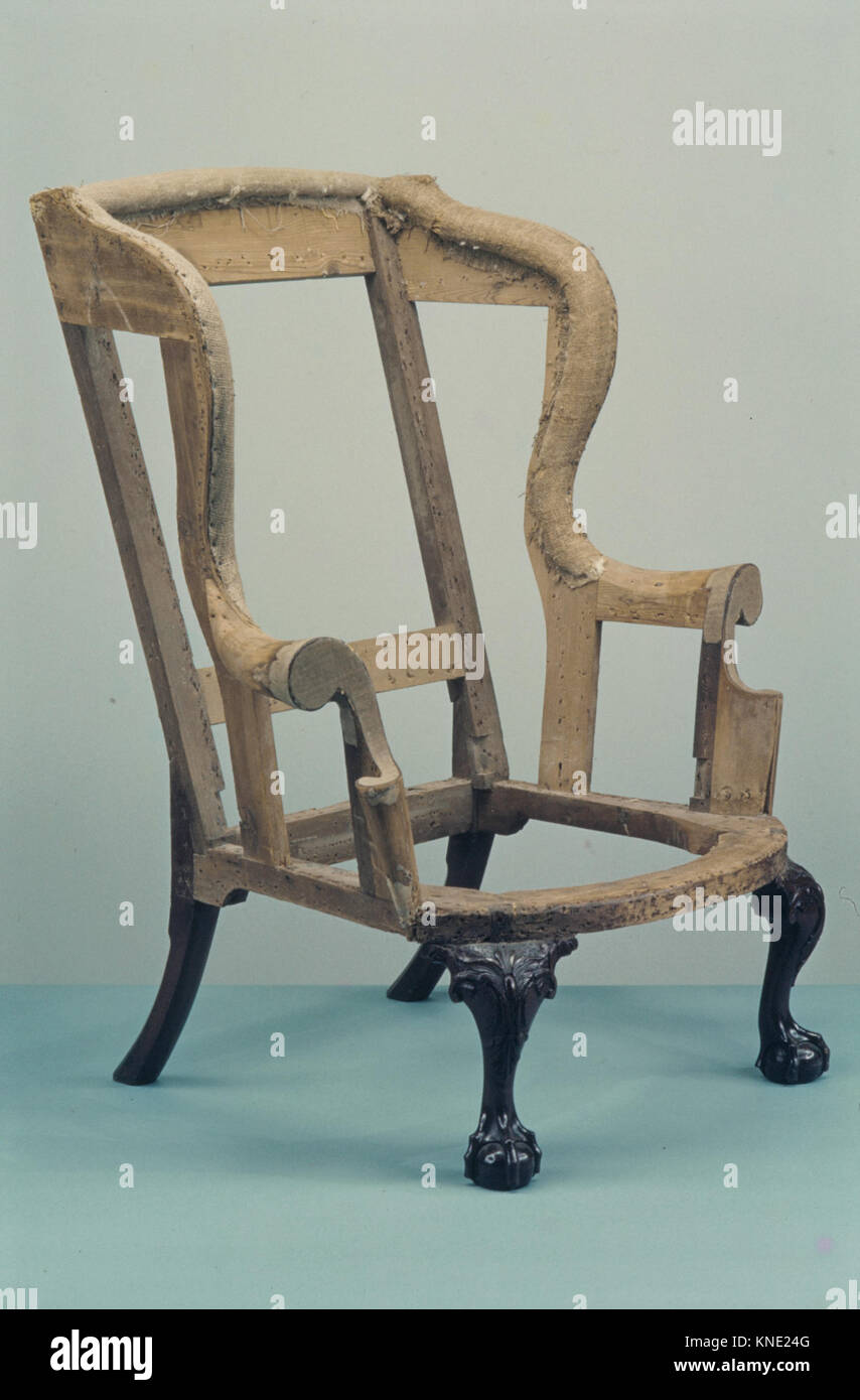 This easy chair exemplifies early modern design, characterized by ...