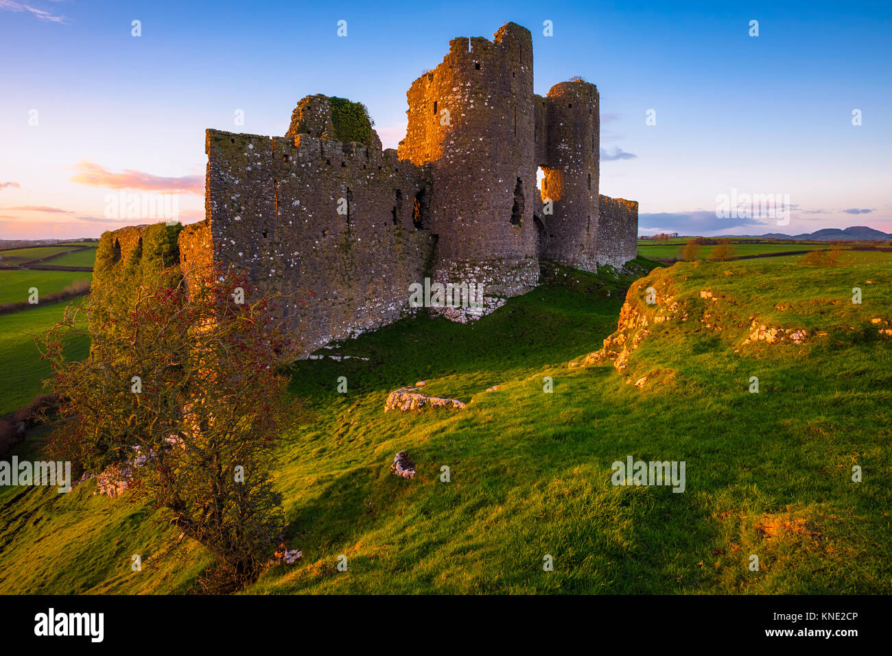 Castle Roche in Ireland Stock Photo - Alamy
