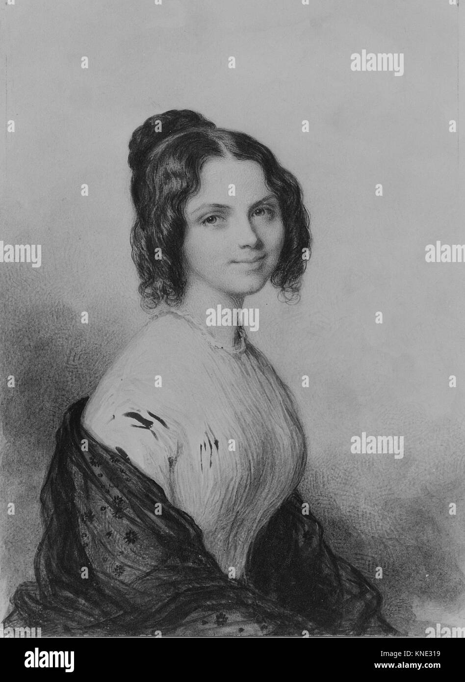 This image of Anne Charlotte Lynch (later Mrs. Vincenzo Botta) in the ...