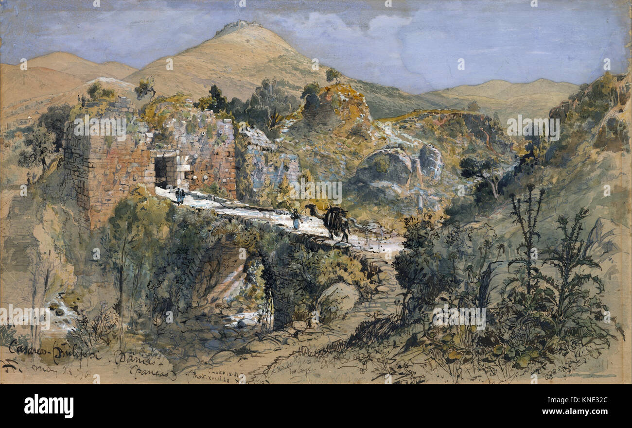 Banias Ancient Caesarea Philippi High Resolution Stock Photography and ...