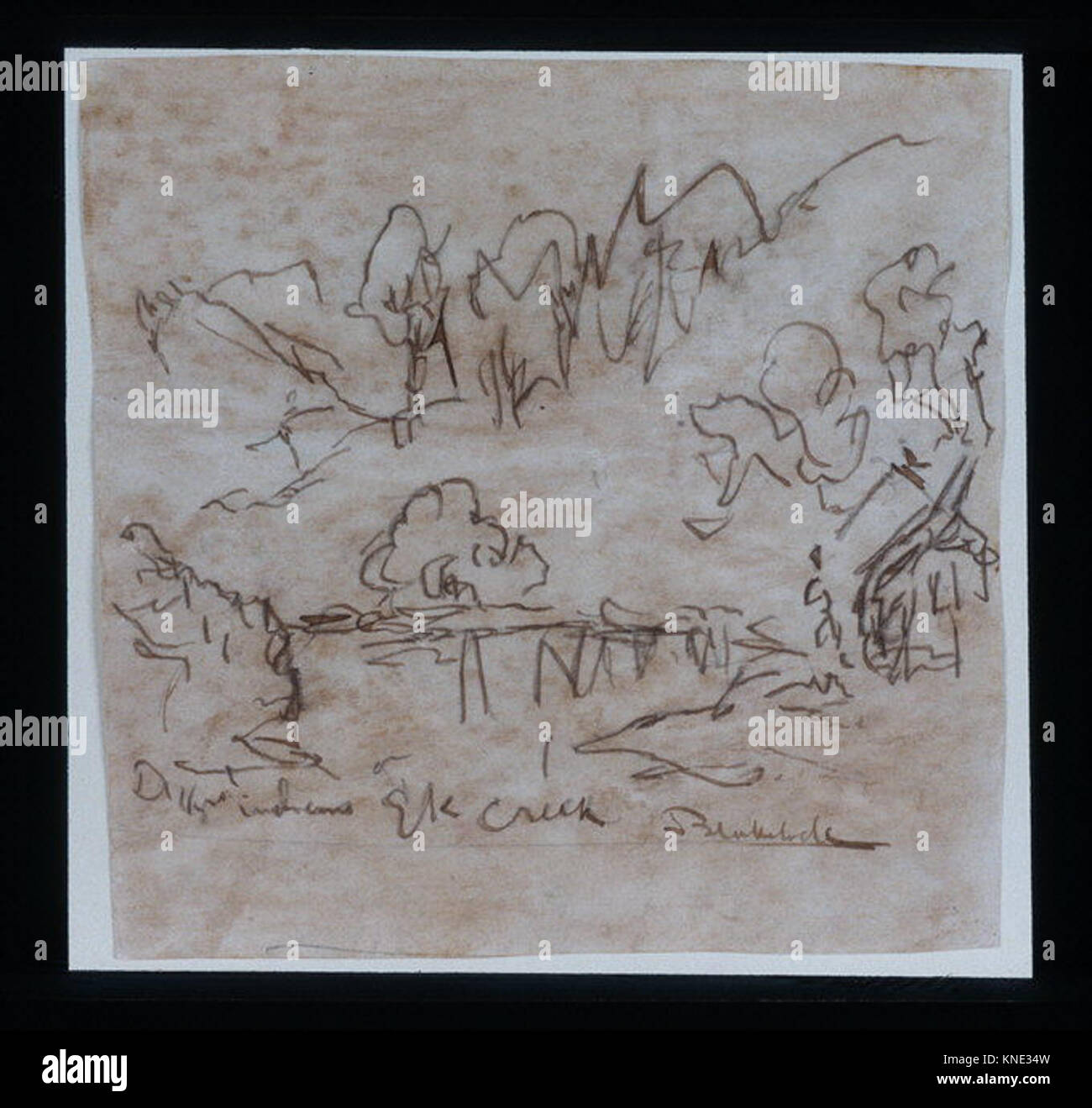 This photograph, titled *Digger Indians, Elk Creek*, depicts Native ...