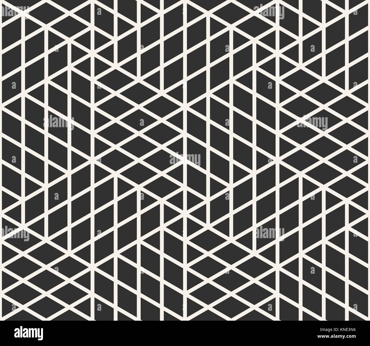 Vector seamless lines pattern. Modern stylish triangle shapes texture ...