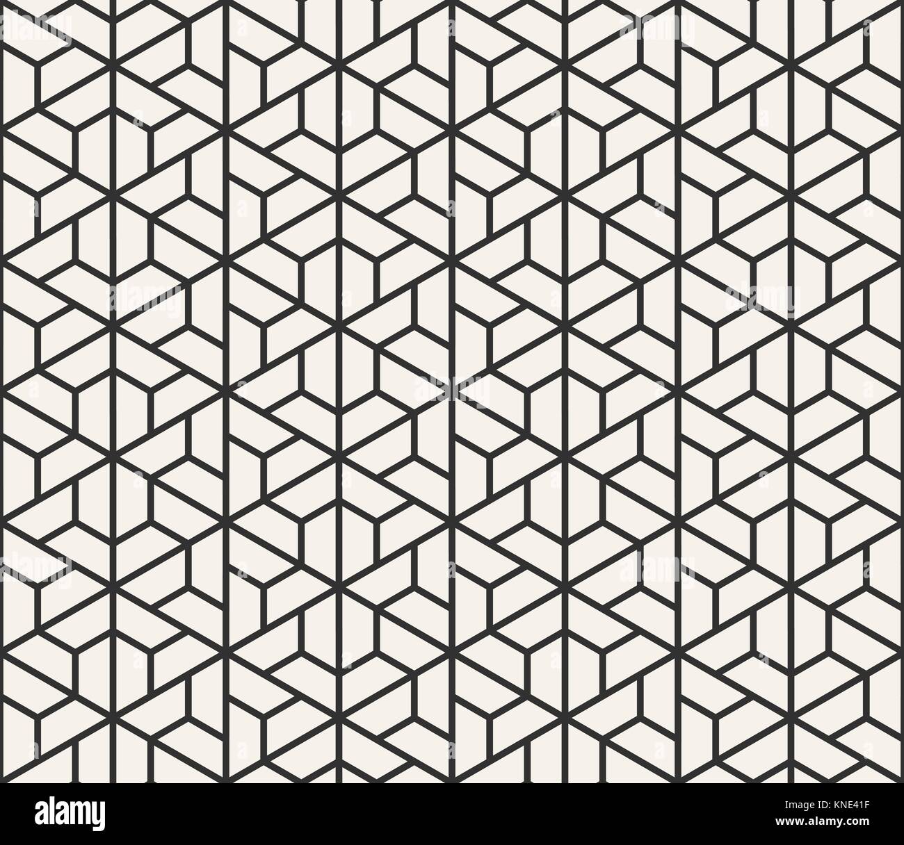 Vector seamless lines pattern. Modern stylish triangle shapes texture ...