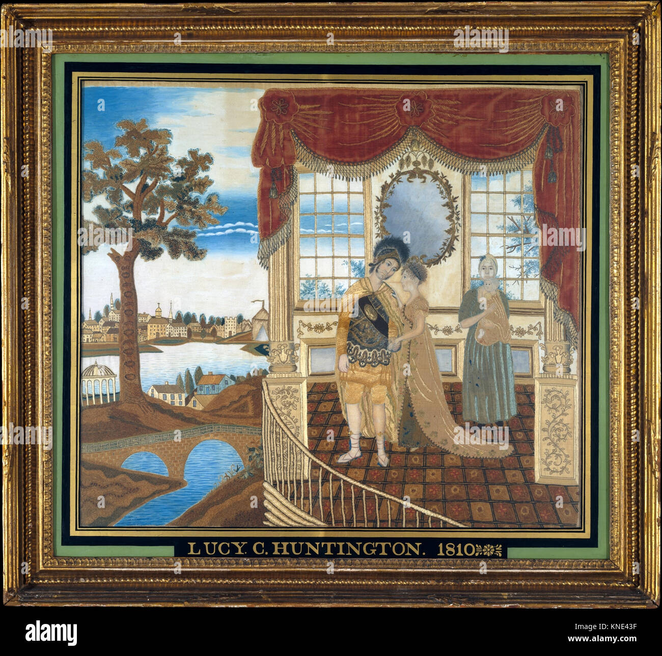 This artwork depicts the poignant moment of Hector taking leave of his ...