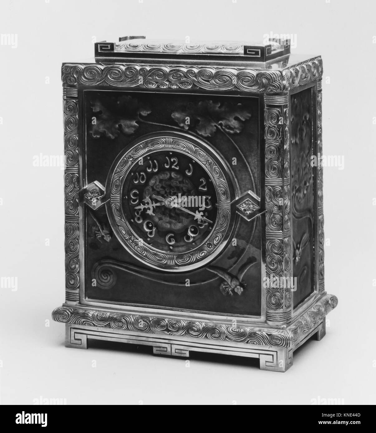 A clock in the collection of the Metropolitan Museum of Art, cataloged ...