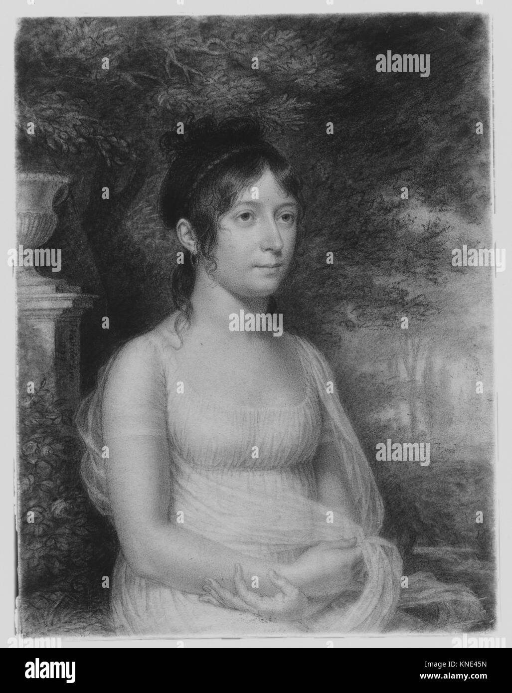 A portrait of Elizabeth Maria Church, cataloged as MET 37146 ...
