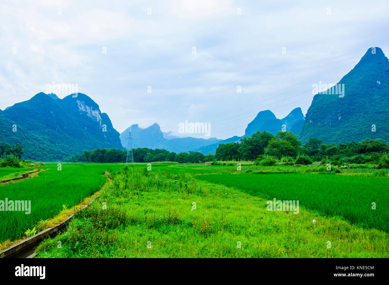 Beautiful countryside scenery Stock Photo - Alamy