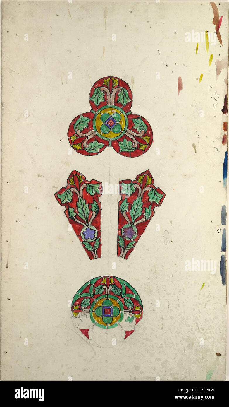 A rose window design features intricate, symmetrical patterns typical ...