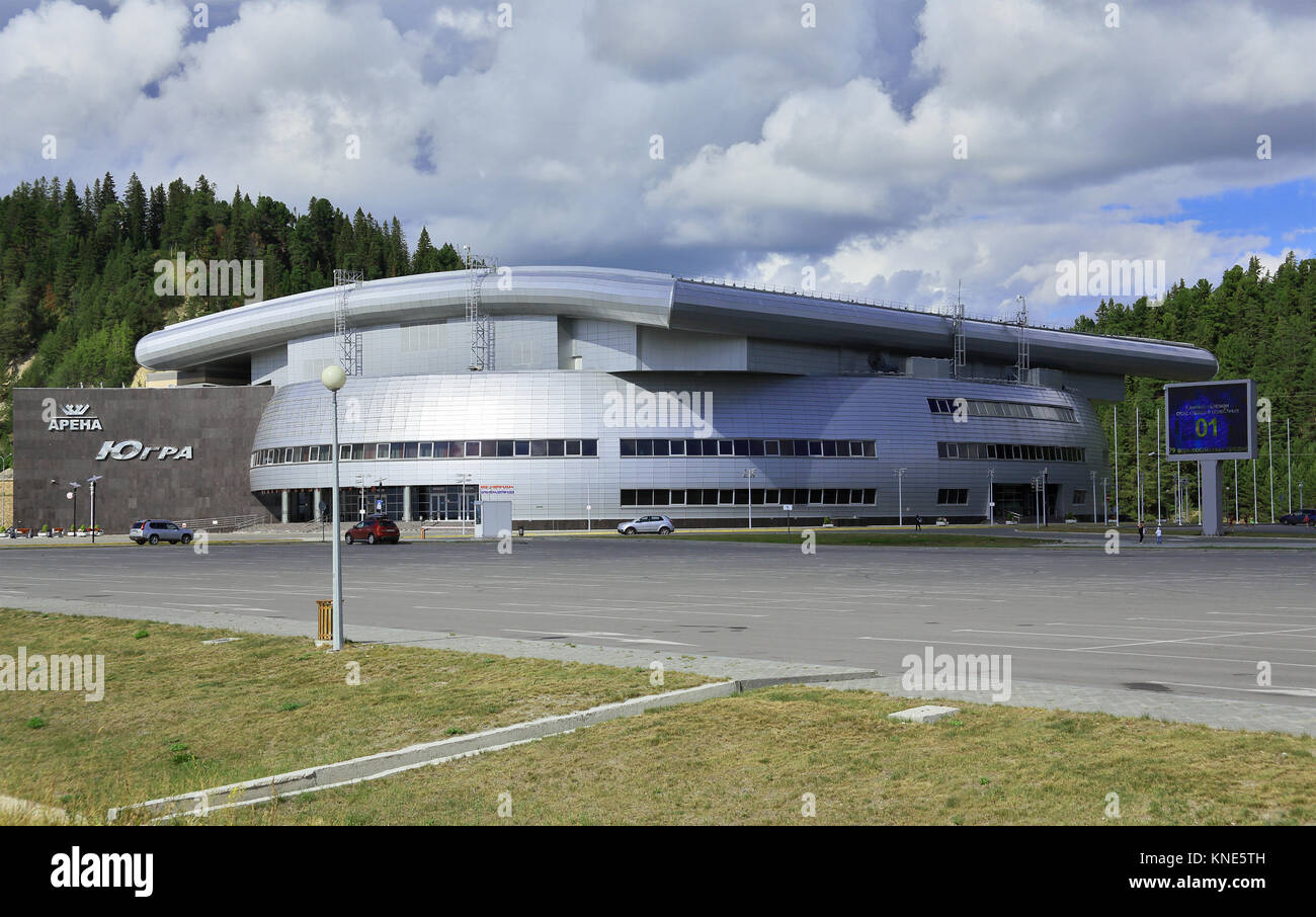 Khanty-Mansiysk, the Palace of Sports "Arena Yugra Stock Photo - Alamy