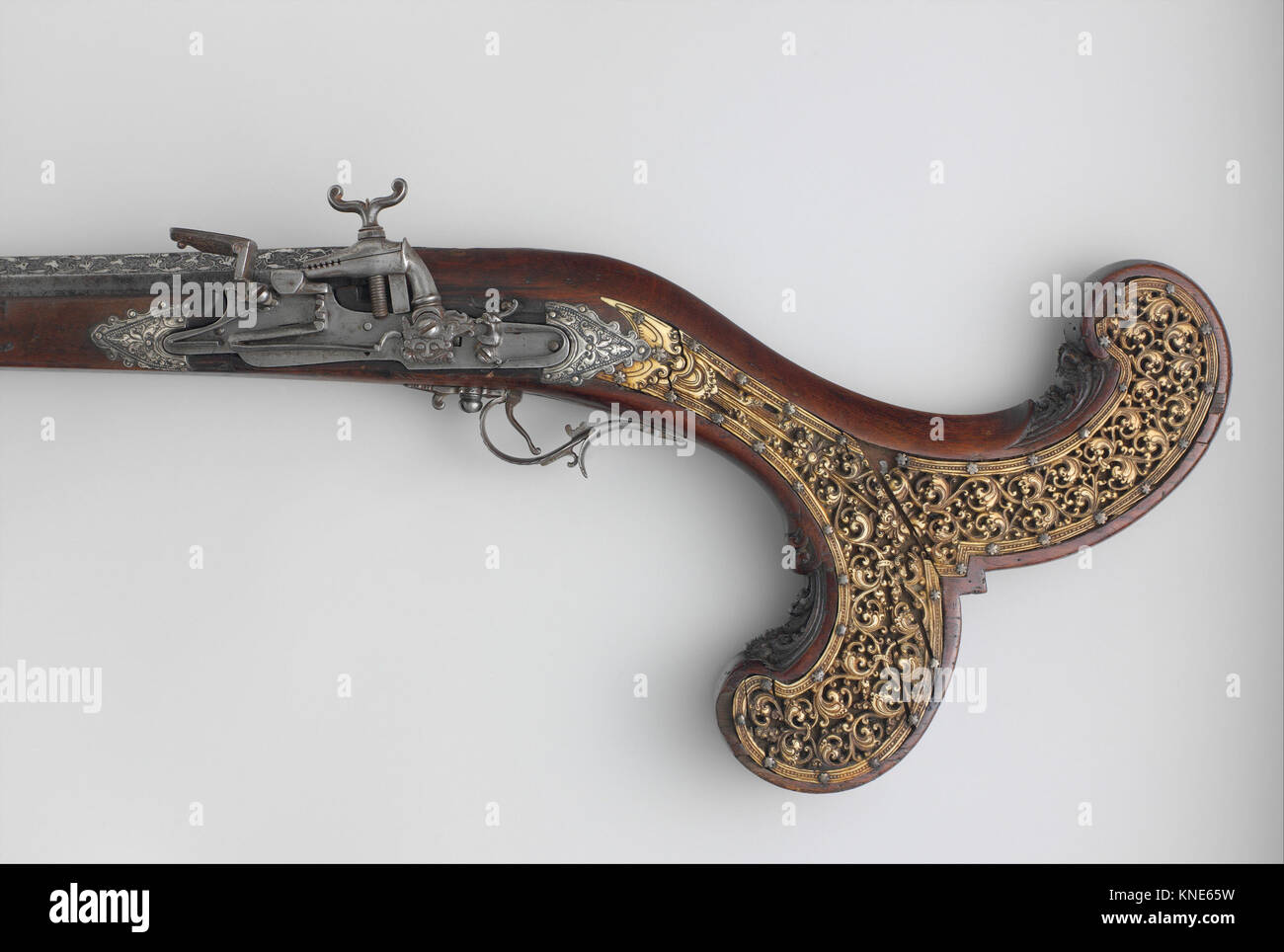 Flintlock Gun MET DP205771 25037 Stock Photo - Alamy