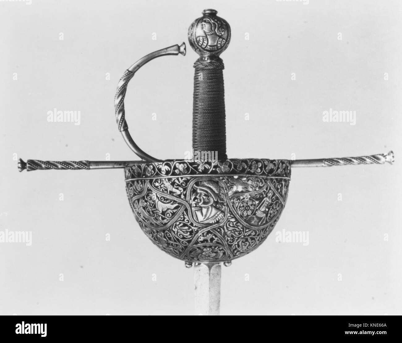 Battle rapier Black and White Stock Photos & Images - Alamy
