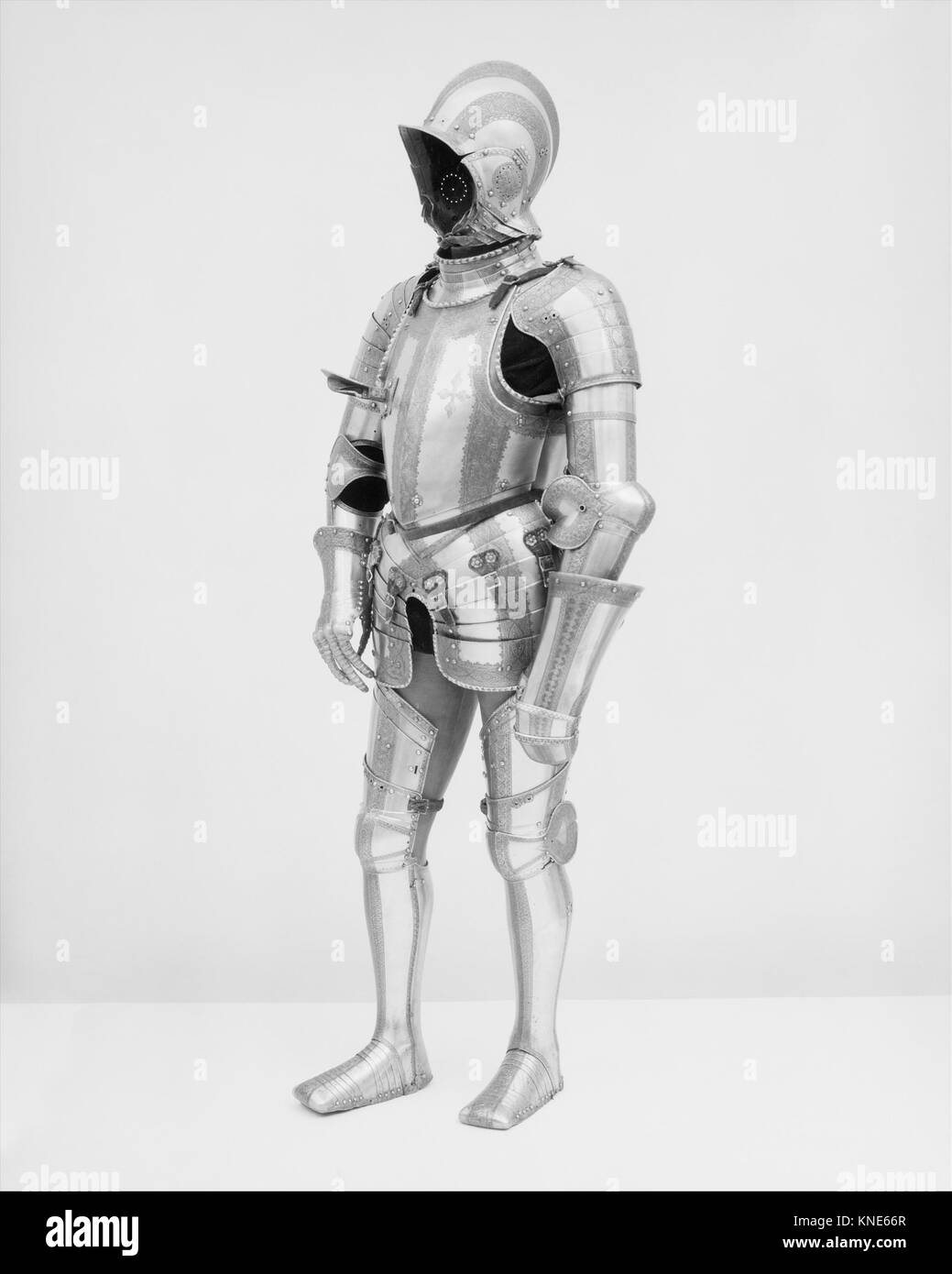 Composed armor, designed for protection and warfare, demonstrating ...
