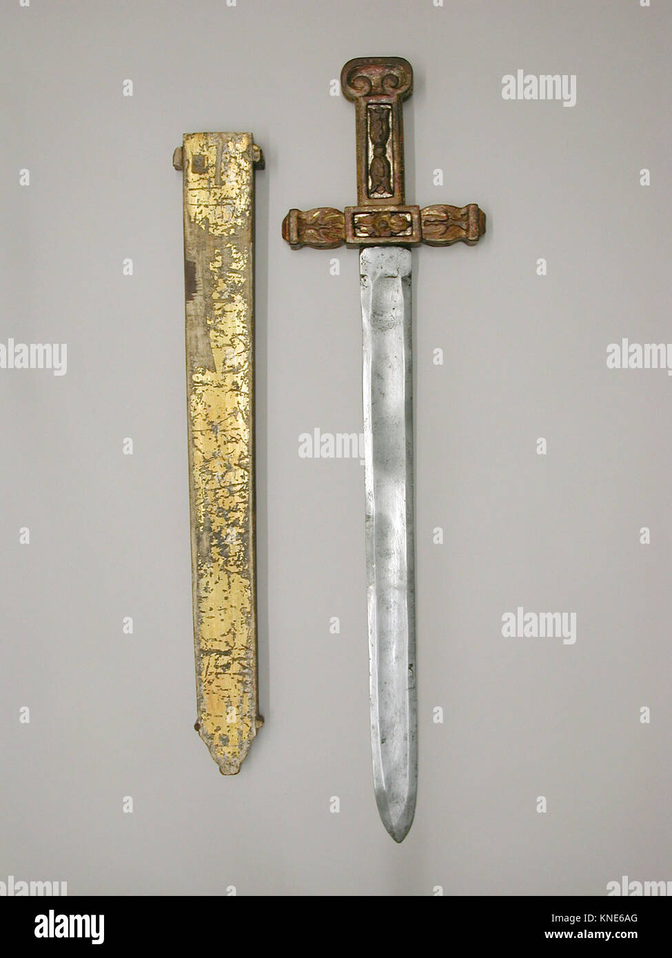 This classical-style costume sword with scabbard from the MET reflects ...