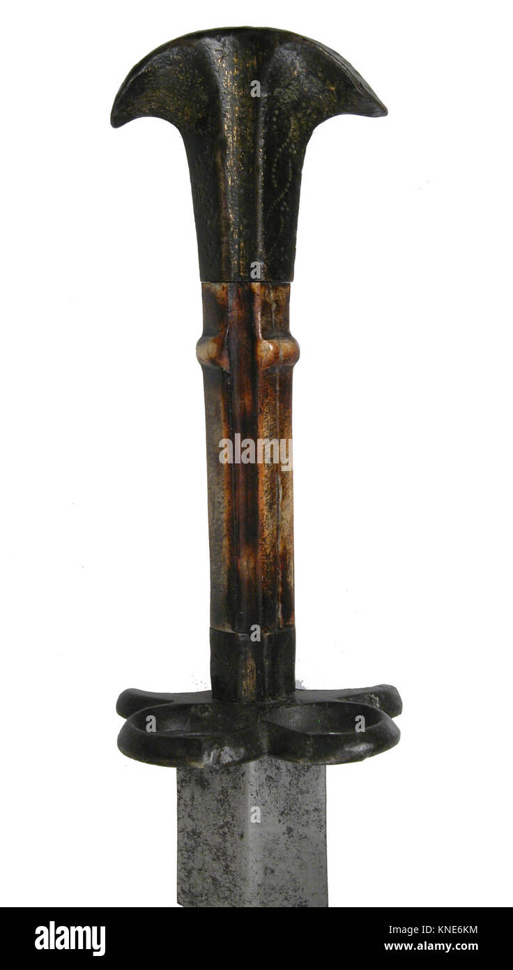 This dagger is an example of weaponry from its time, featuring ...